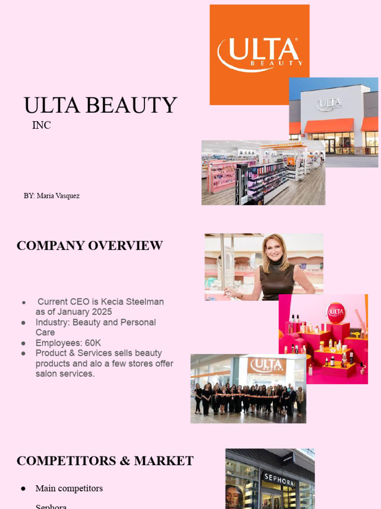 MARIA VASQUEZ-ULTA Beauty Final Presentation | PDF