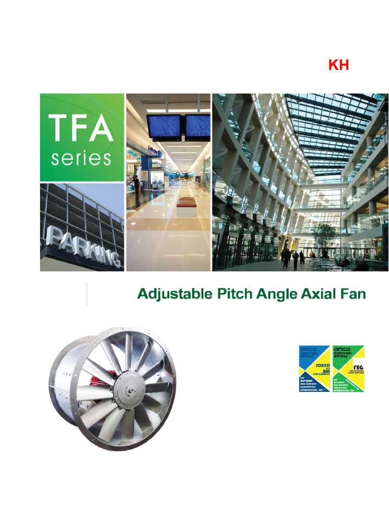 Axial Fan Series AMCA Certified | PDF
