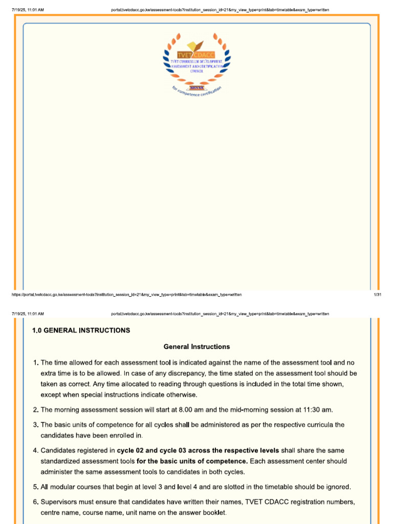 Katine Tti Cdacc Assessment TT July 2025 | PDF