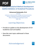 ICH Q2 (R2) Guideline 2023 1130 | PDF | Regression Analysis | Accuracy ...