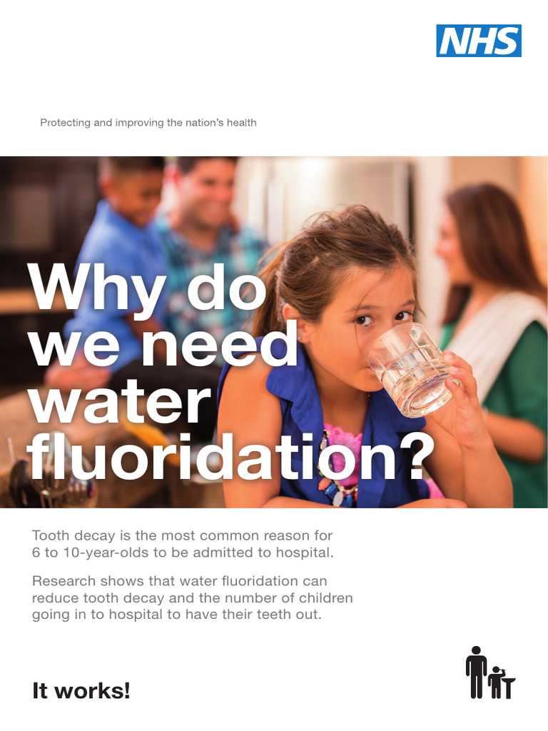 Water Fluoridation A4 Poster NHS Logo PDF | PDF