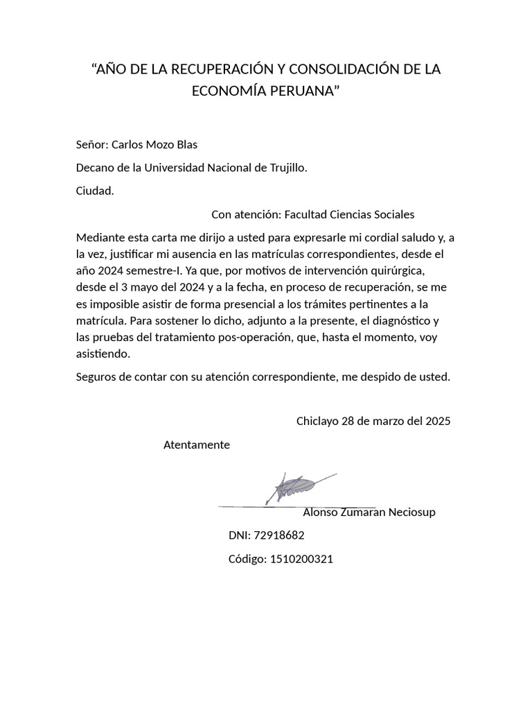 Año de La Recuperación y Consolidación de La Economía Peruana | PDF