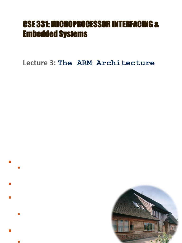 Lecture 3 | PDF | Microprocessor | Central Processing Unit
