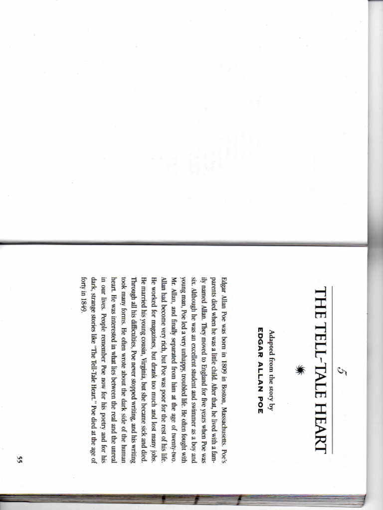 The Tell-Tale Heart-Edgar Allan Poe | PDF