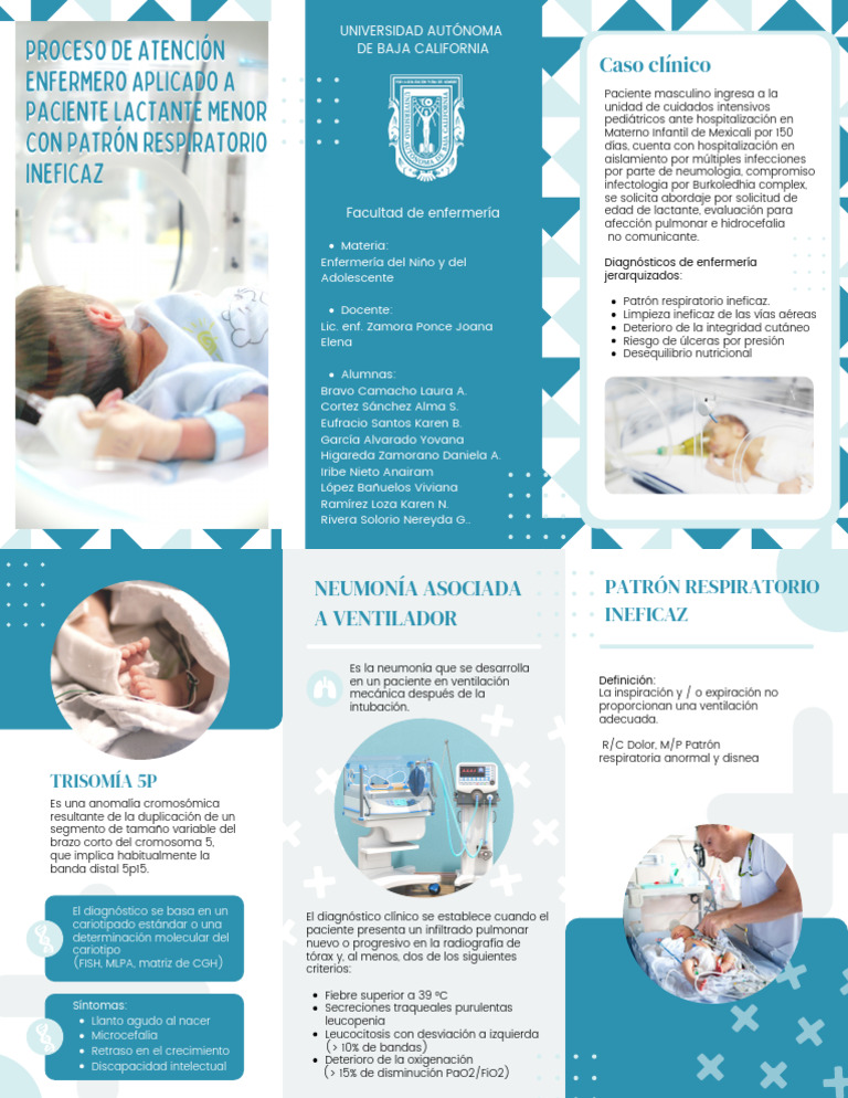 Triptico | PDF | Neumonía | Enfermedades y trastornos