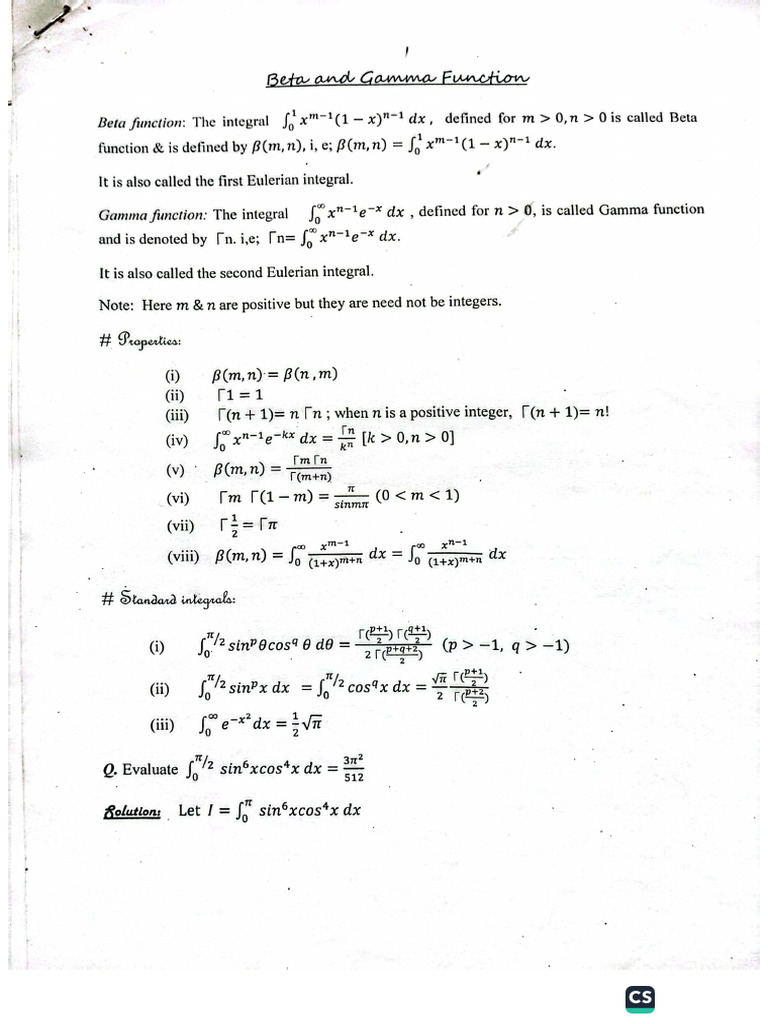 Gamma Beta | PDF