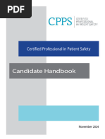 SEC & SSER Patient Safety Measurement System For Healthcare: HPI White ...