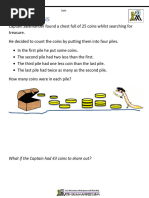 Coin Problems Answer Key | PDF