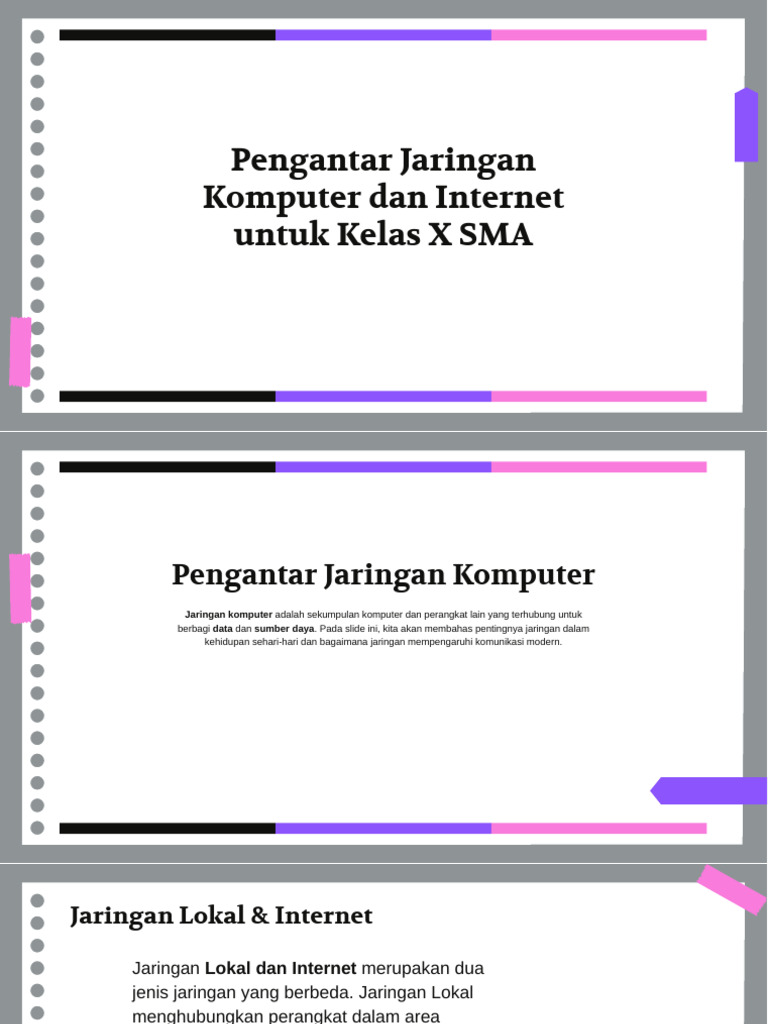 Freepik Pengantar Jaringan Komputer Dan Internet Untuk Kelas X Sma 20250210040518aSqB | PDF