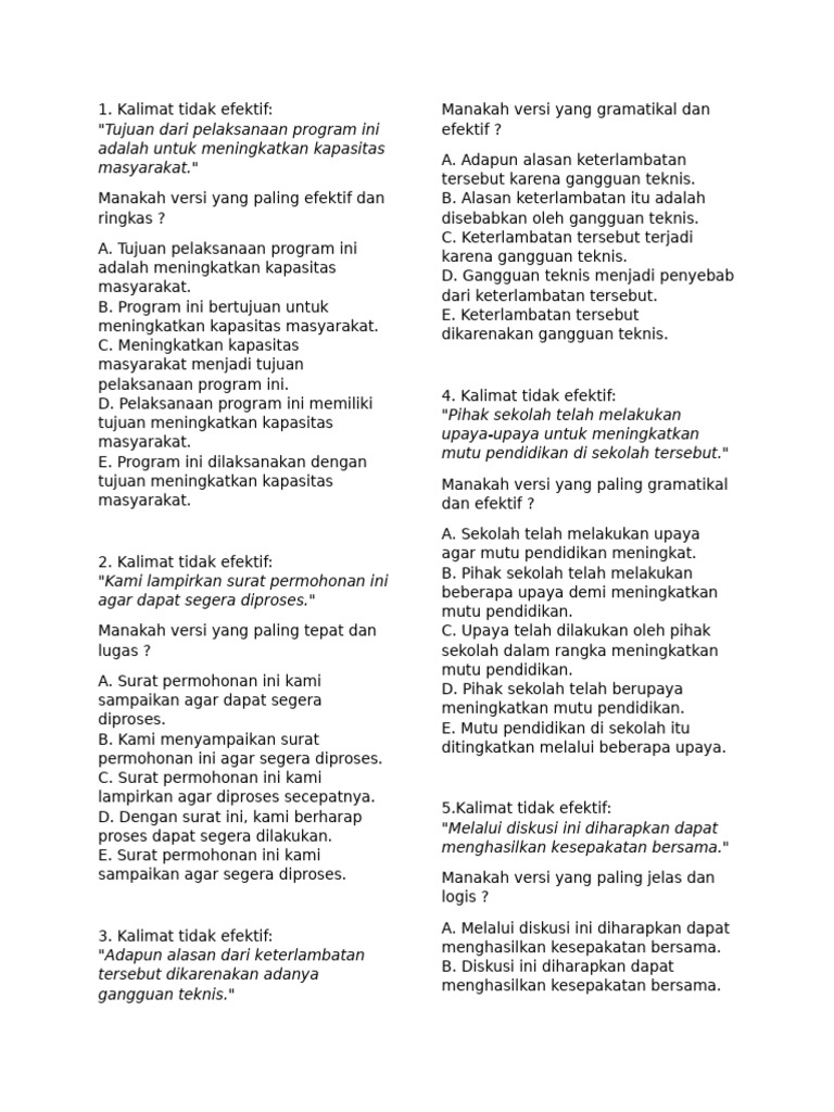 Pelatihan EYD - Teori EYD 15 | PDF