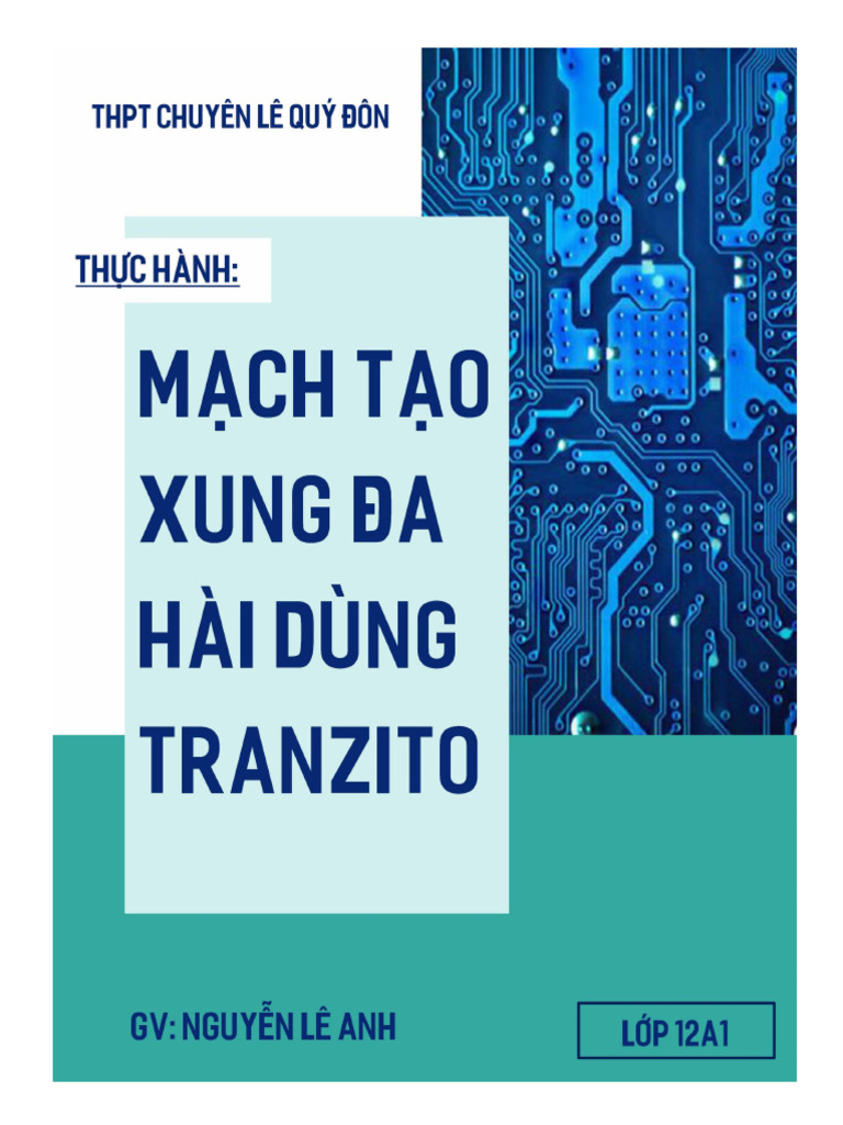 Bài TH C Hành - M CH T o Xung Đa Hài Dùng Tranzito | PDF