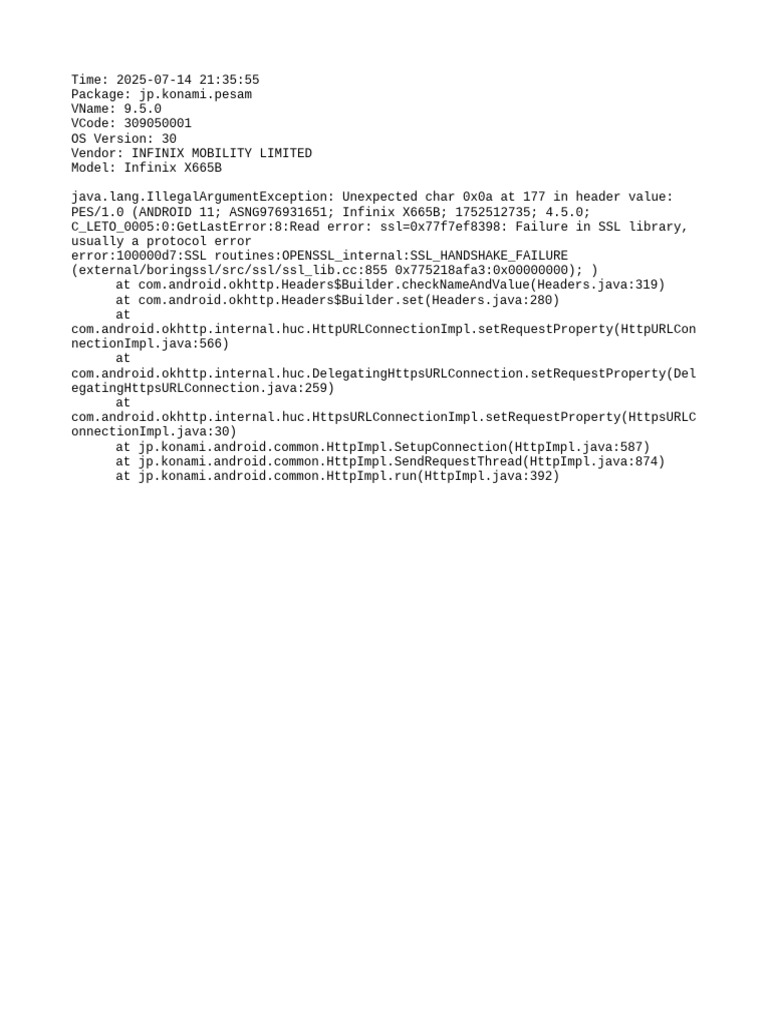 Error Log Jy.x.separation - Tjga.dfar | PDF