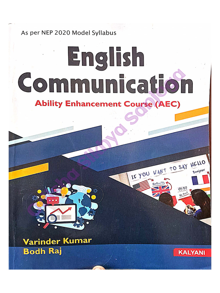 +3 2nd Sem Communication English Book Nep 2020 | PDF