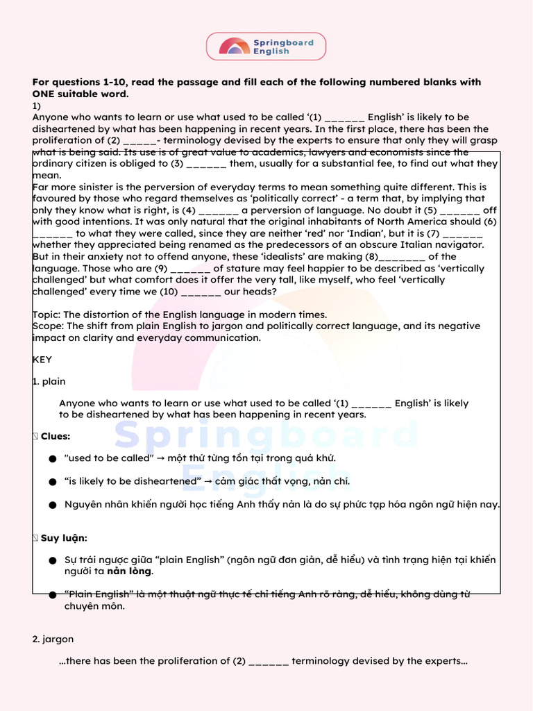 KEY - Pre-Class Material | PDF