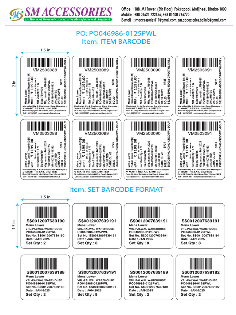 PO046986 0125PWL Sticker | PDF