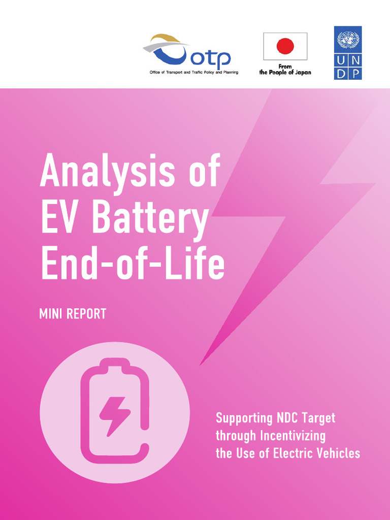 Analysis of Ev Battery End of Life | PDF | Electric Vehicle | Recycling