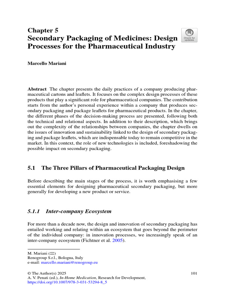 Secondary Packaging Design in Pharma | PDF | Sustainability | Economies