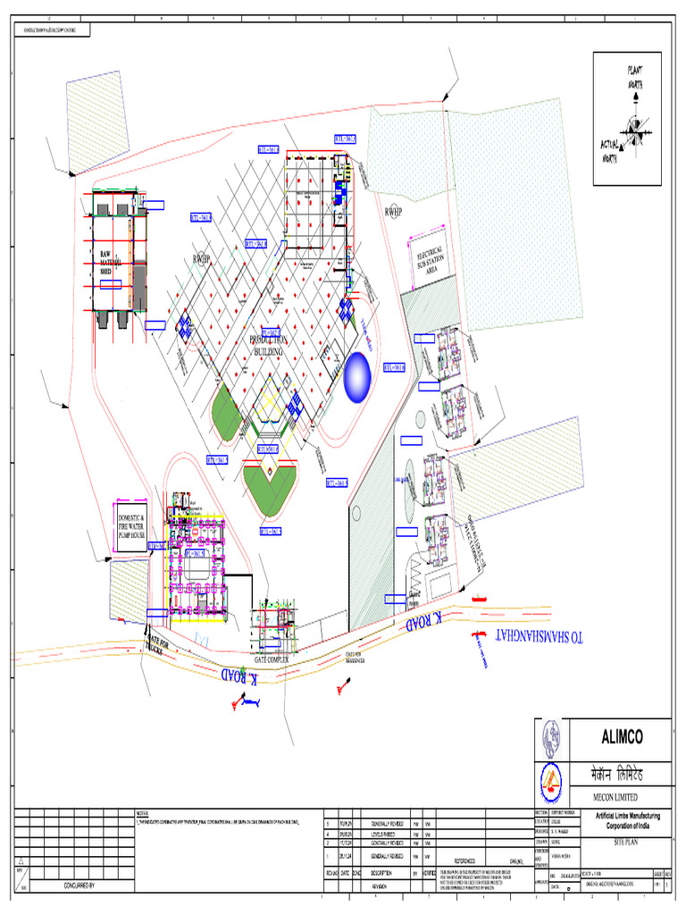 General Layout Tikamgarh (Rev-5) - Model | PDF