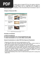 ERIG Infiltration | PDF | Injection (Medicine) | Rabies