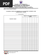 Student Clearance Form 2024-2025 | PDF