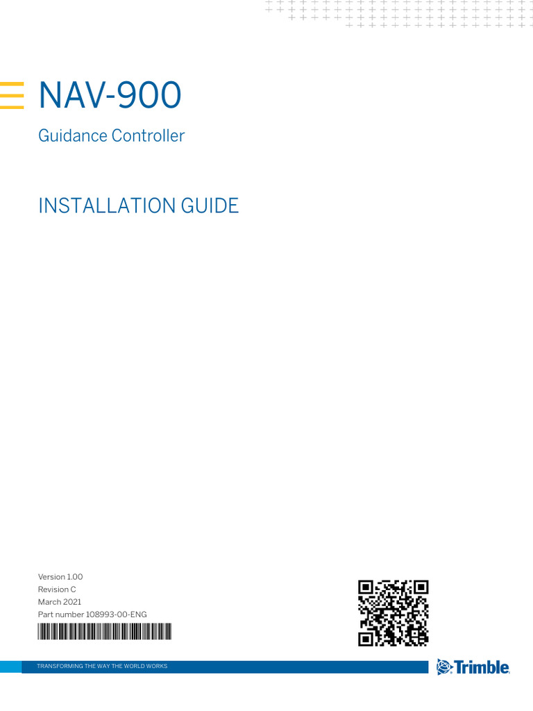 NAV-900 Guidance Controller Guide | PDF | Trademark | Electromagnetic ...