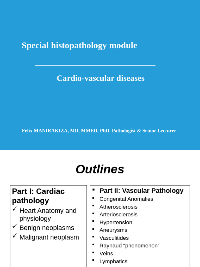 Cardiac Tumors: Pathology Overview | PDF | Atherosclerosis | Heart