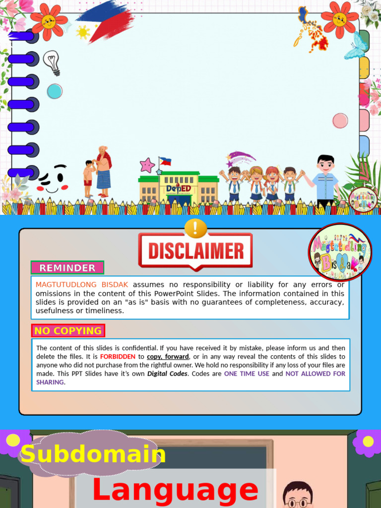 Ade1.week1 Day1.Matatag | PDF