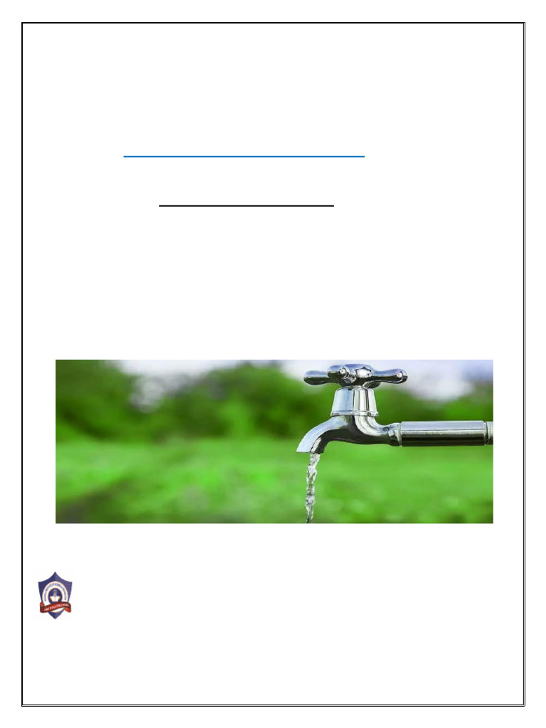 TH 4 Water Supply and Sanitary Engineering | PDF | Water | Sodium Carbonate