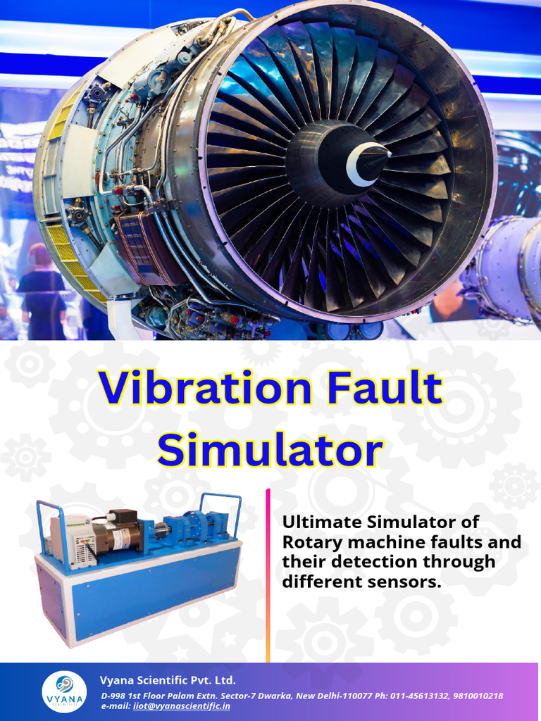 Vibration Fault Simulator for Sensor Training | PDF | Sensor | Equipment