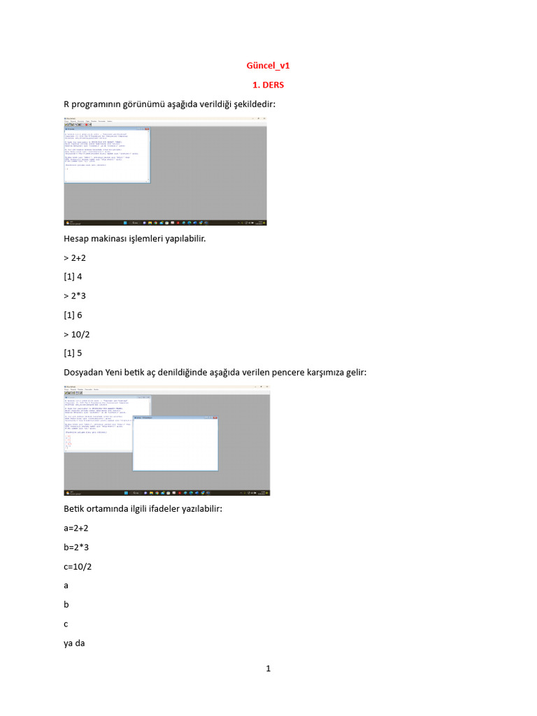 Haftalar - Ders Ist - Pak | PDF