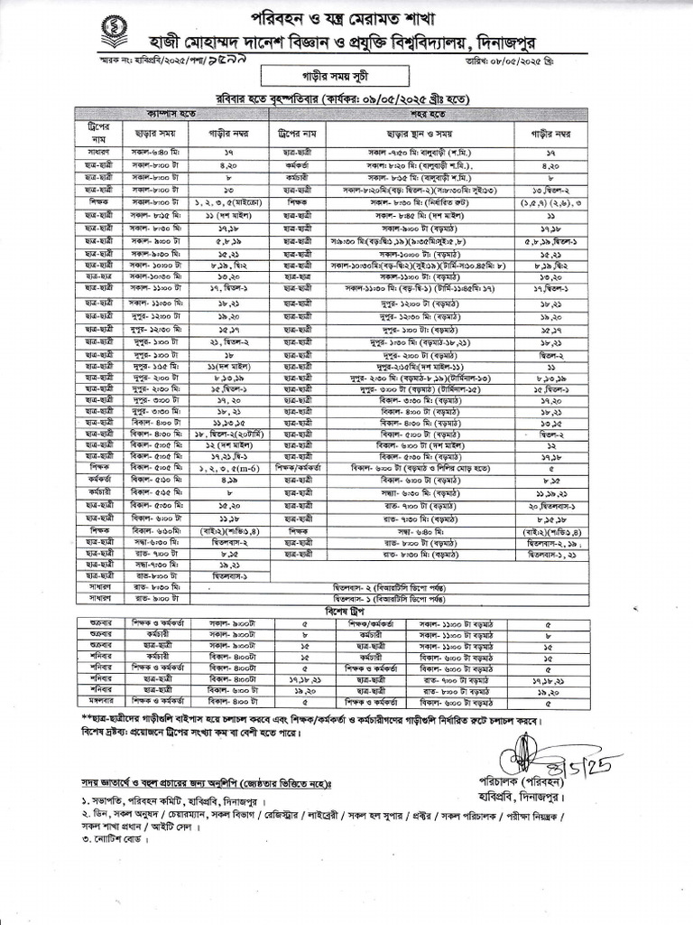Bus 9 5 2025 | PDF