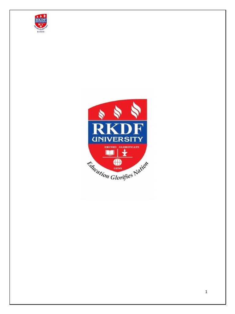 LLB RKDF University Ranchi | PDF | Tort | Crimes