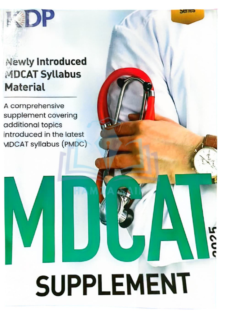 Kips MDCAT Supplements 2025 (Newly Added PMDC Topics) | PDF