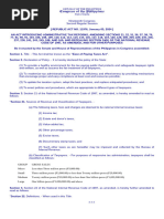 RA No. 11976 - Ease of Paying Taxes Act | PDF | Value Added Tax | Invoice