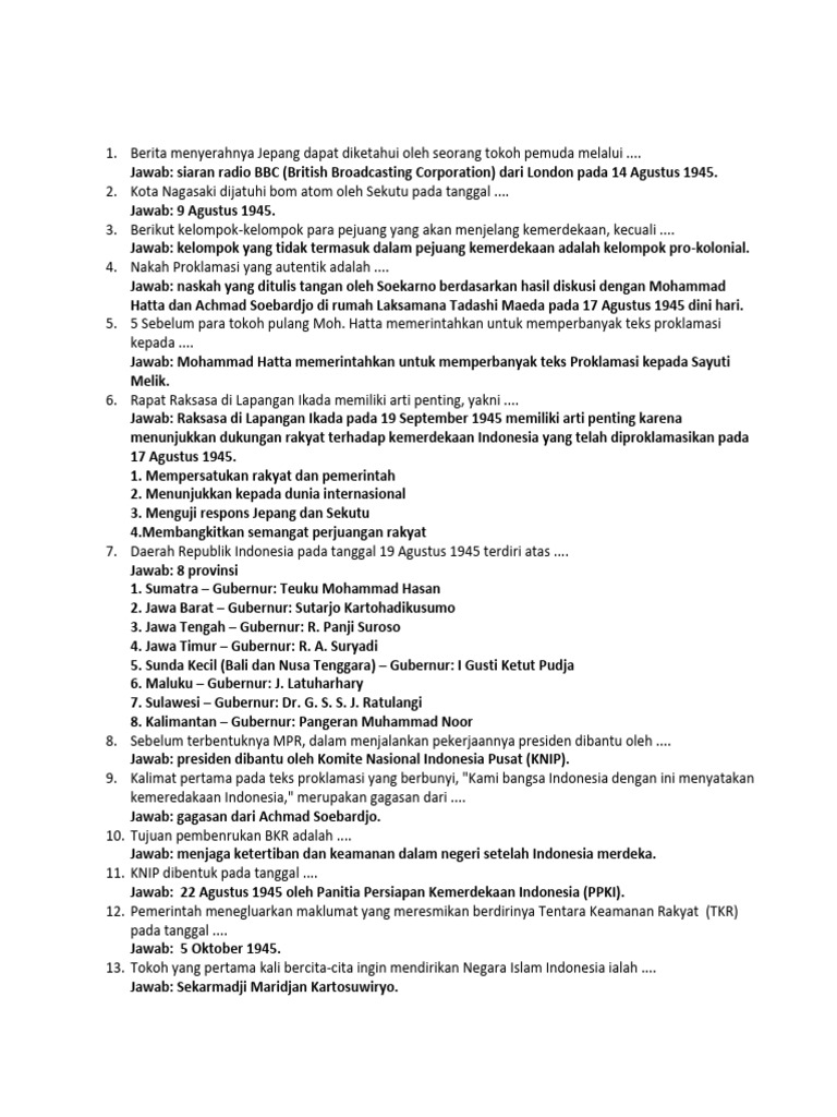 Sejarah Indonesia | PDF
