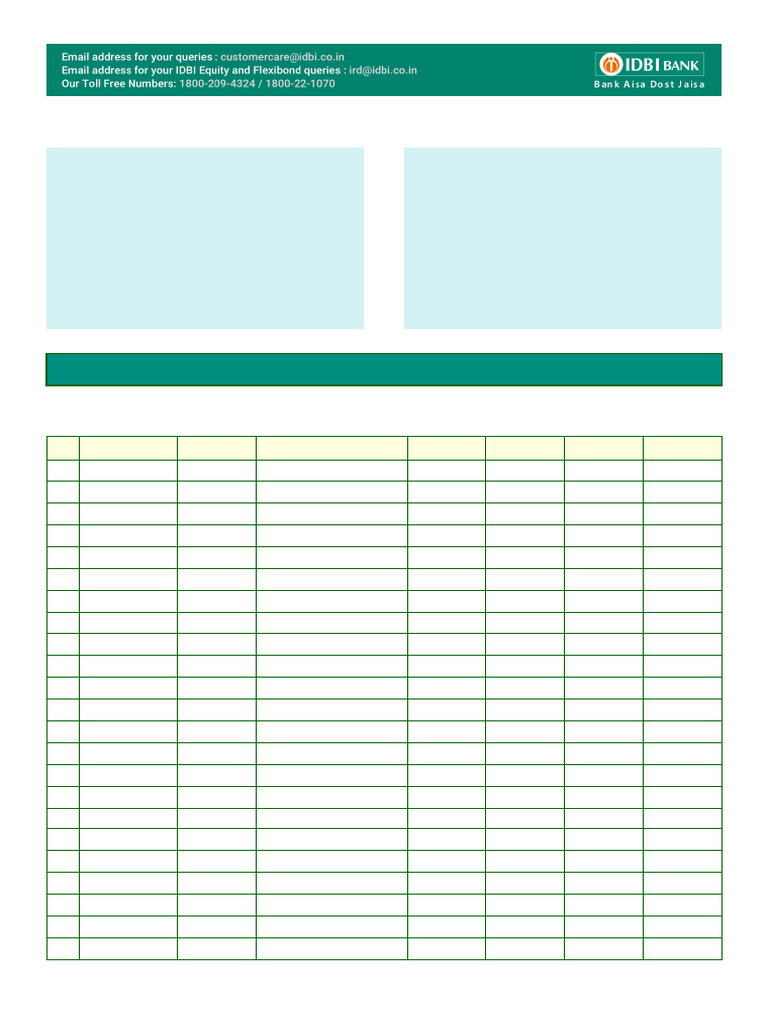 Account - Statement - IDBI 1-1-2025 To 3-6-2025 | PDF | Banking ...