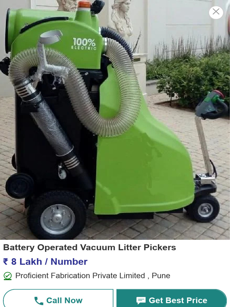 Battery Operated Vacuum Litter Pickers & Truck Mounted Vacuum Litter ...