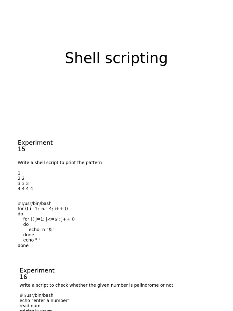414 68 192 414-68-192 Shell Scripting Sample Questions 1 | PDF | Computer Programming