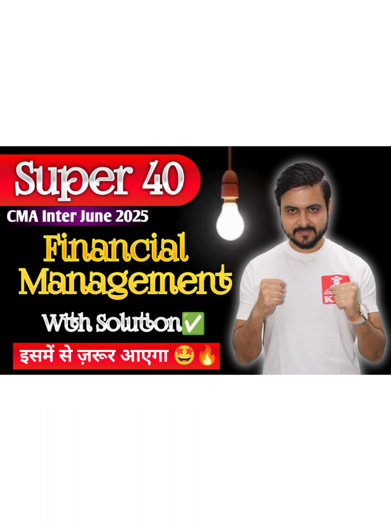 FM Super 40 Solution 2 | PDF