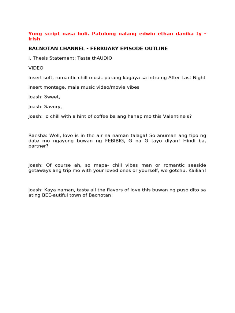 Febibig Resmat + Script | PDF