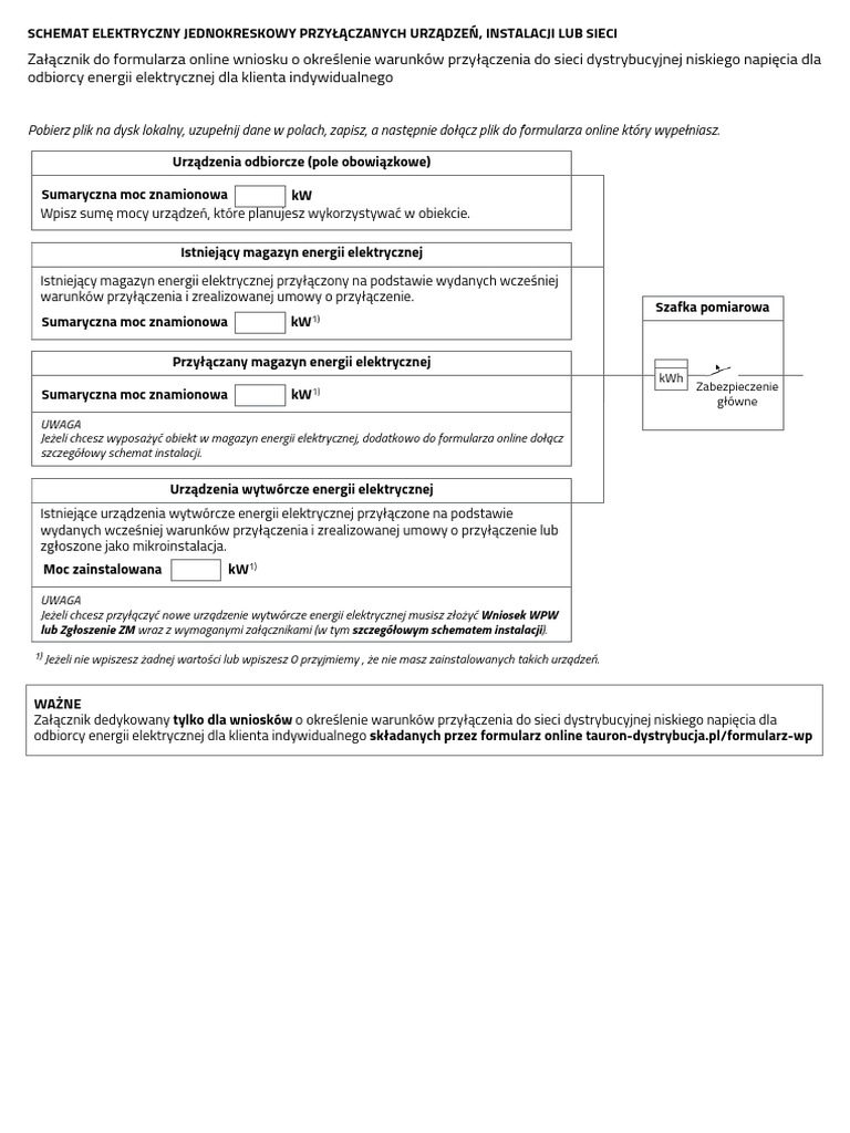 Schemat Elektryczny Jednokreskowy | PDF