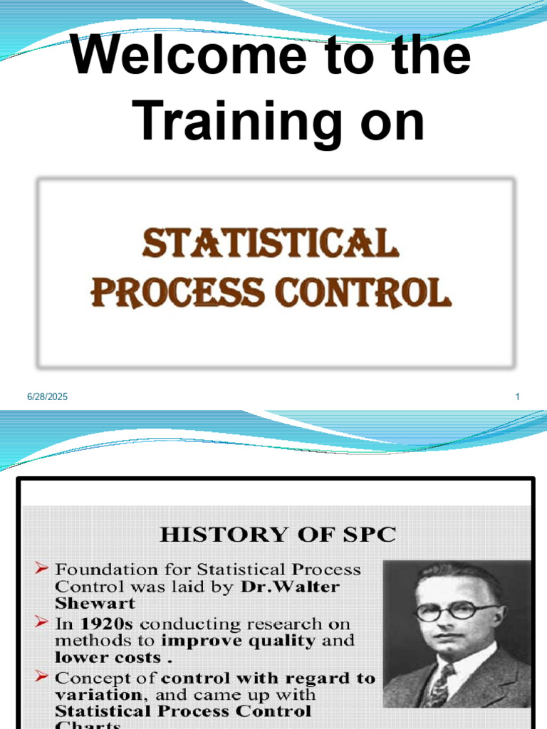 Statistical Process Control | PDF
