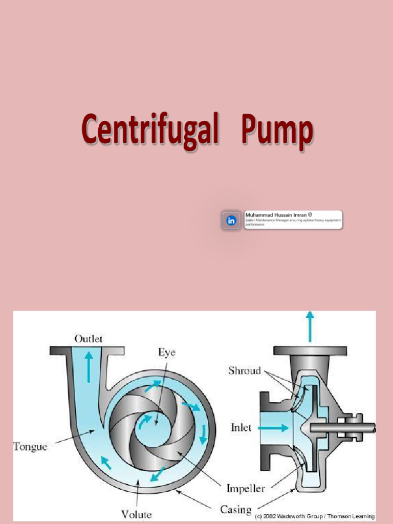 Centrifugal Pumps Basics | PDF