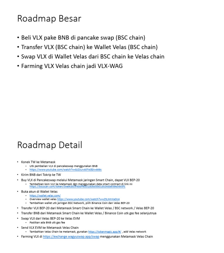 VLX-WAG Farming Roadmap | PDF