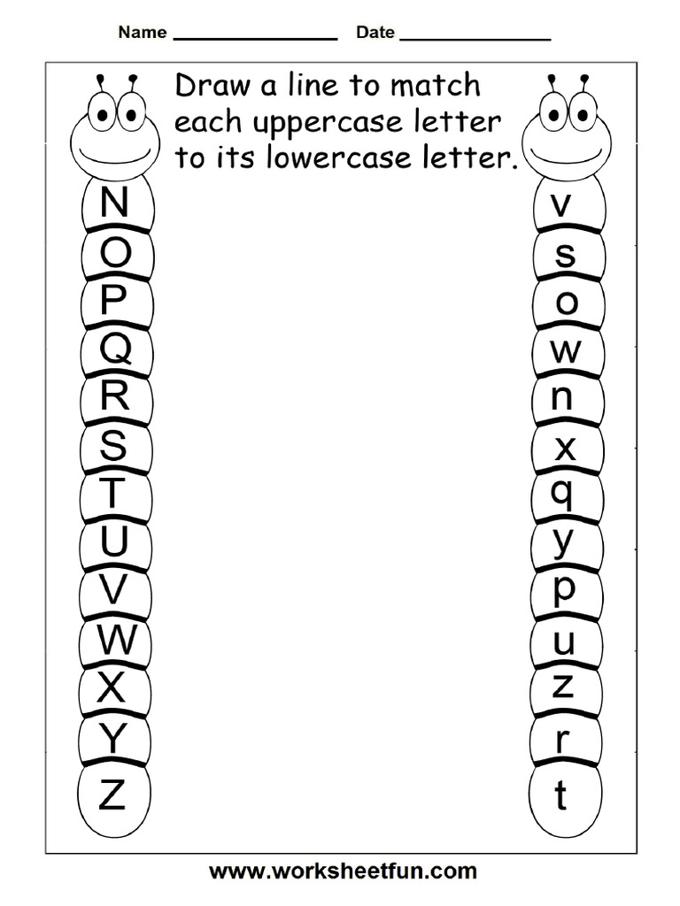Insect Uppercase Lowercase Letters Two | PDF