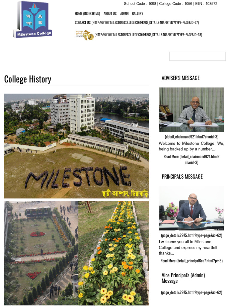 Milestone College Overview and Admission | PDF