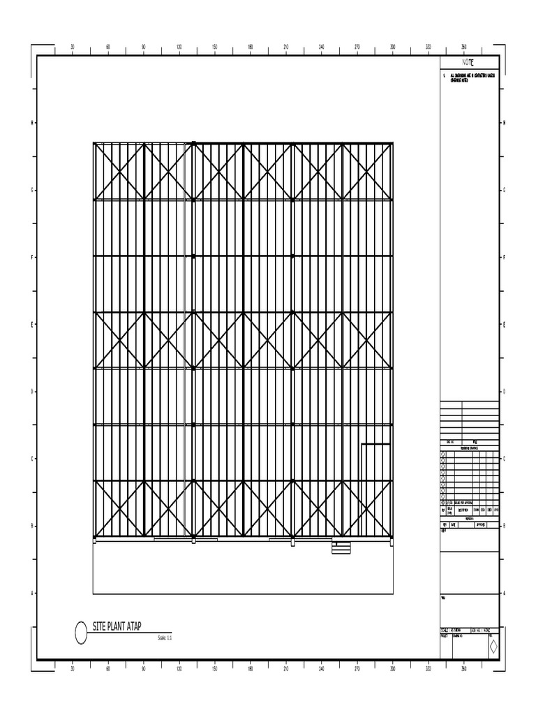 Site Plant Atap: Scale: 1:1 | PDF