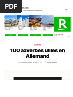 100 adjectifs utiles en allemand | PDF
