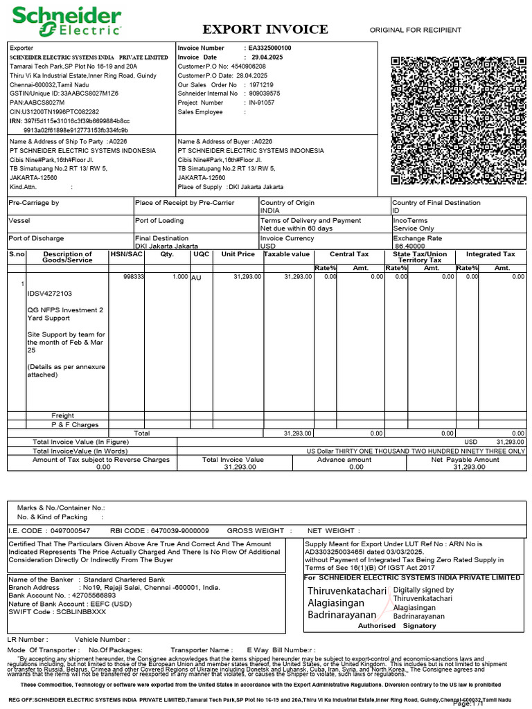 Line Item 10 - Invoice 1 - EA3325000100 - 909039575 | PDF | Taxes | Invoice