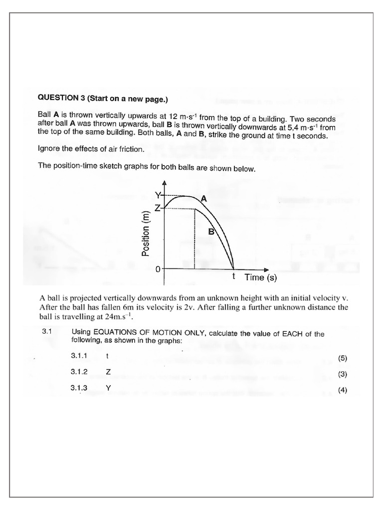 Understanding Projectile Motion | PDF | Projectiles | Velocity